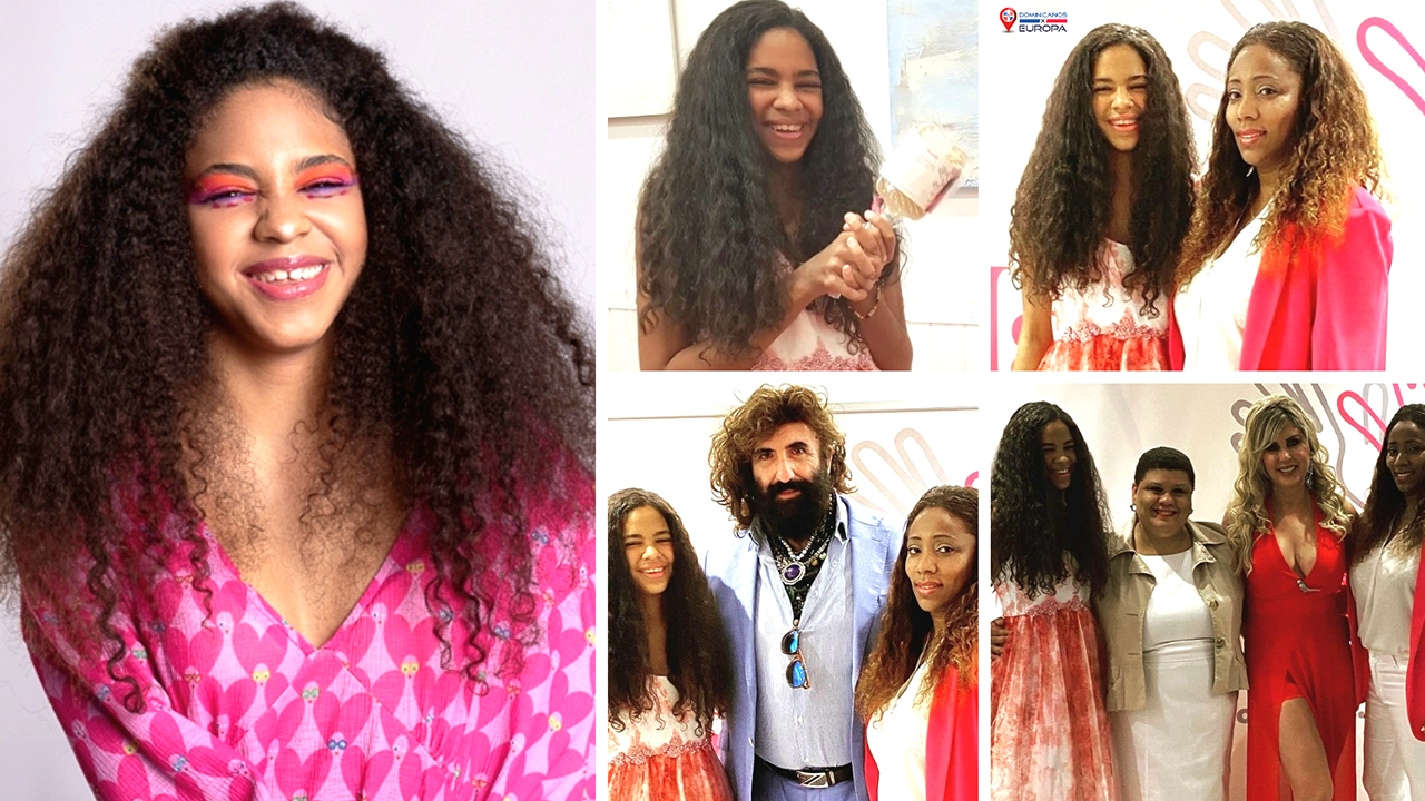 Joven influencer dominicana presenta en España marca solidaria para dar ...
